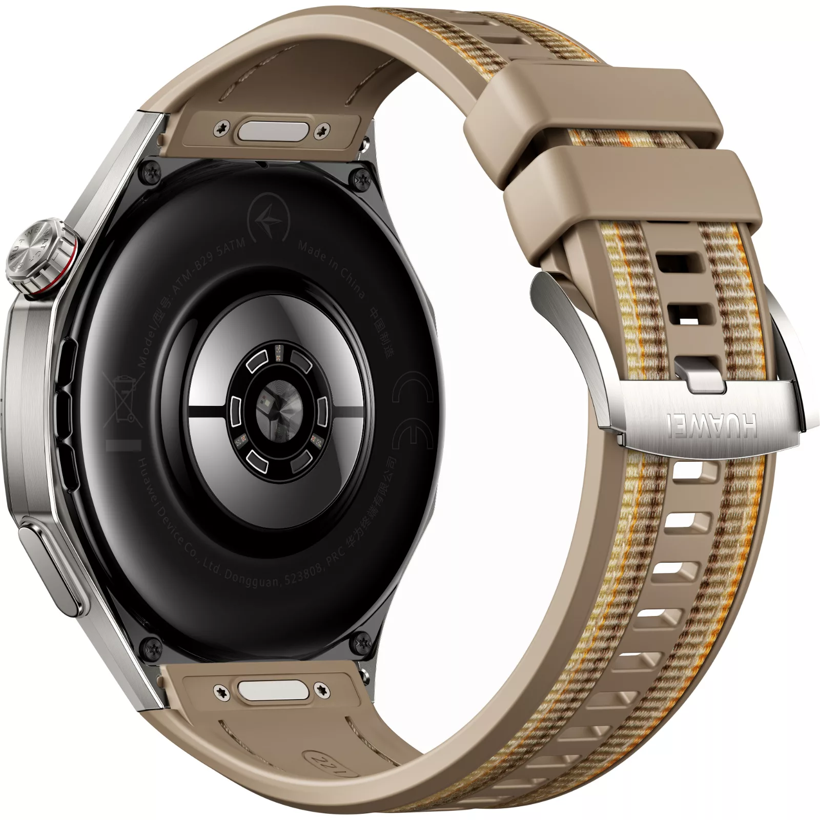 Huawei Watch GT 6 Pro 46mm Smart Watch – Brown Composite Woven Strap ...